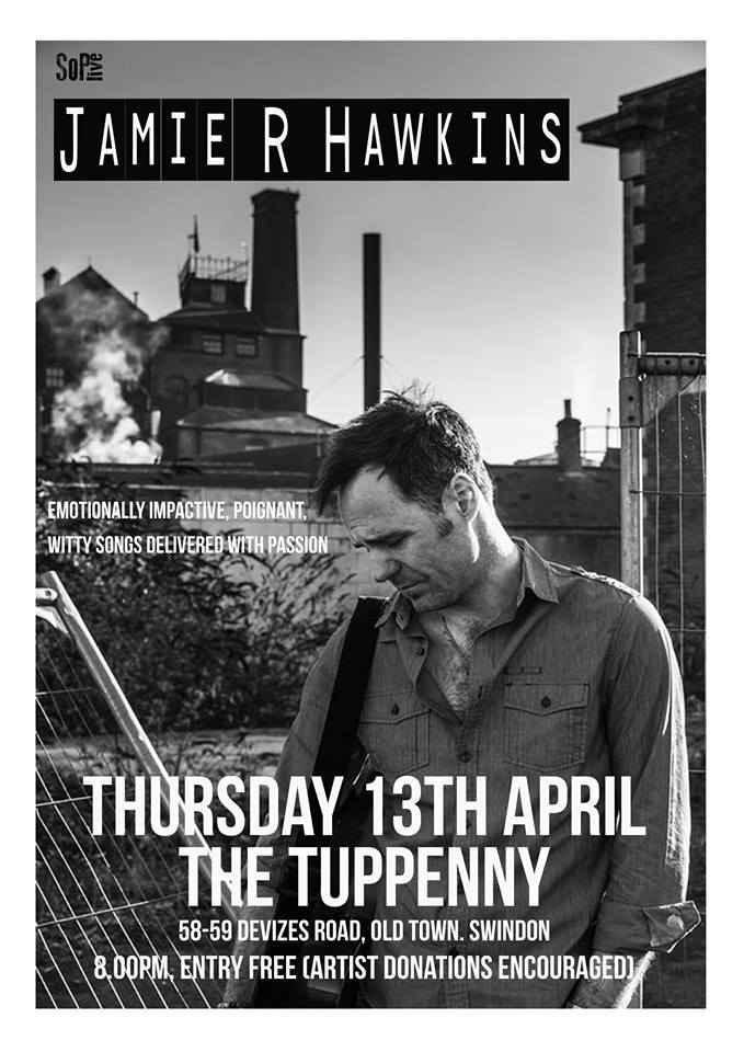 Live Music Session #7 – Jamie R Hawkins – The Tuppenny
