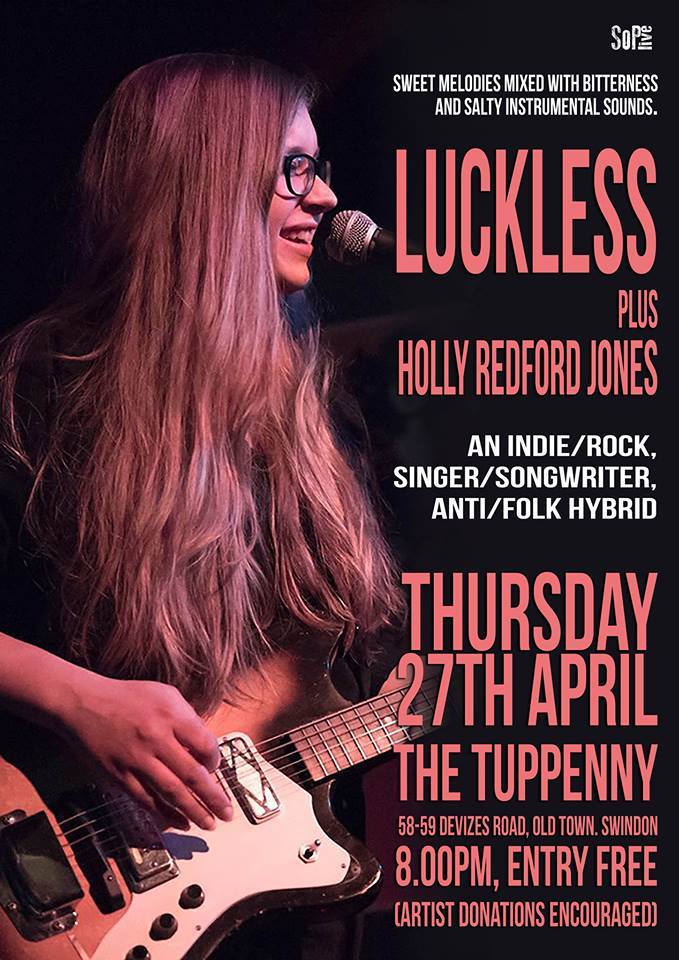 Live Music Session #8 – Luckless + Holly Redford Jones – The Tuppenny