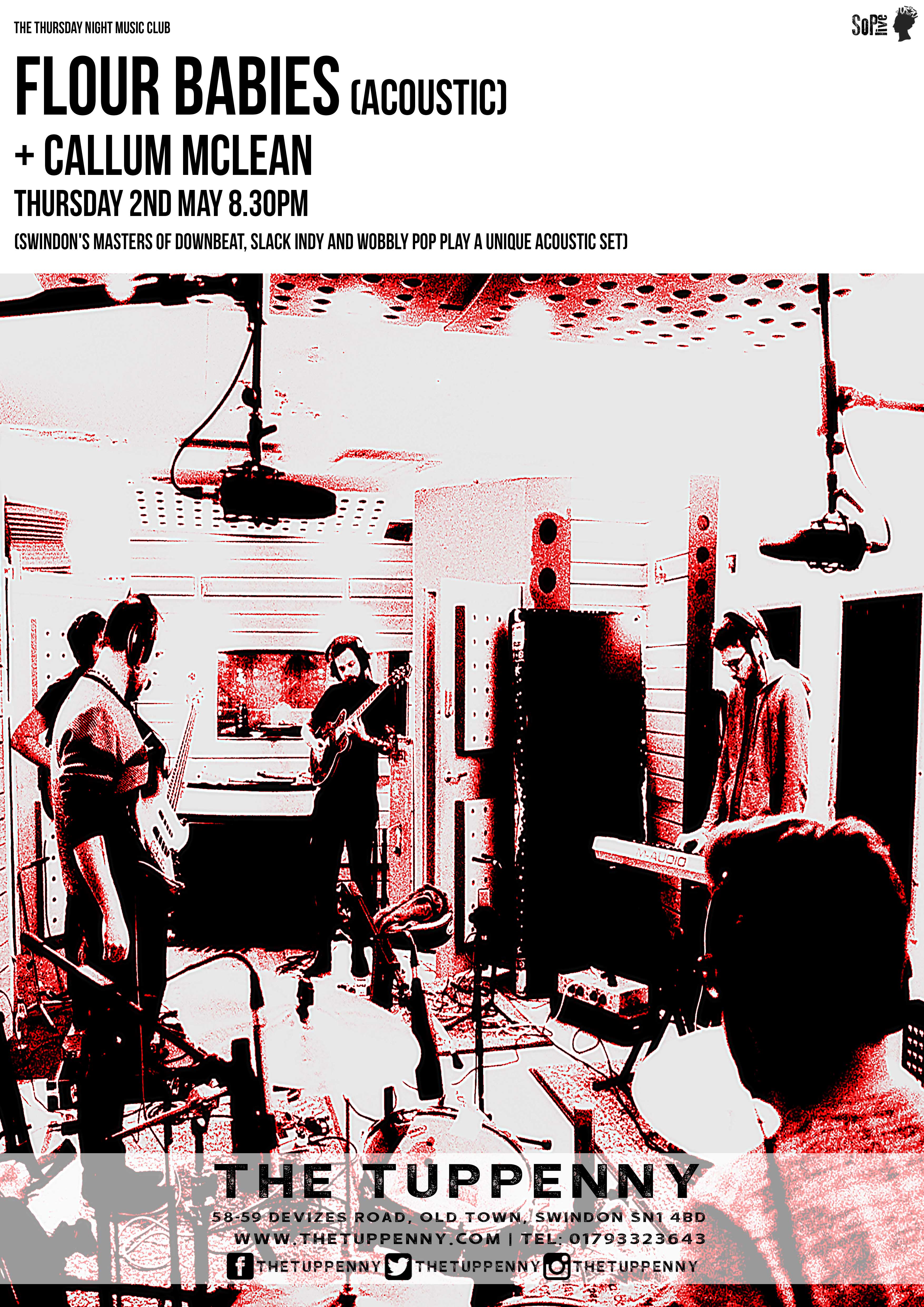 Live Music Session #46 – Flour Babies + Callum McLean – The Tuppenny