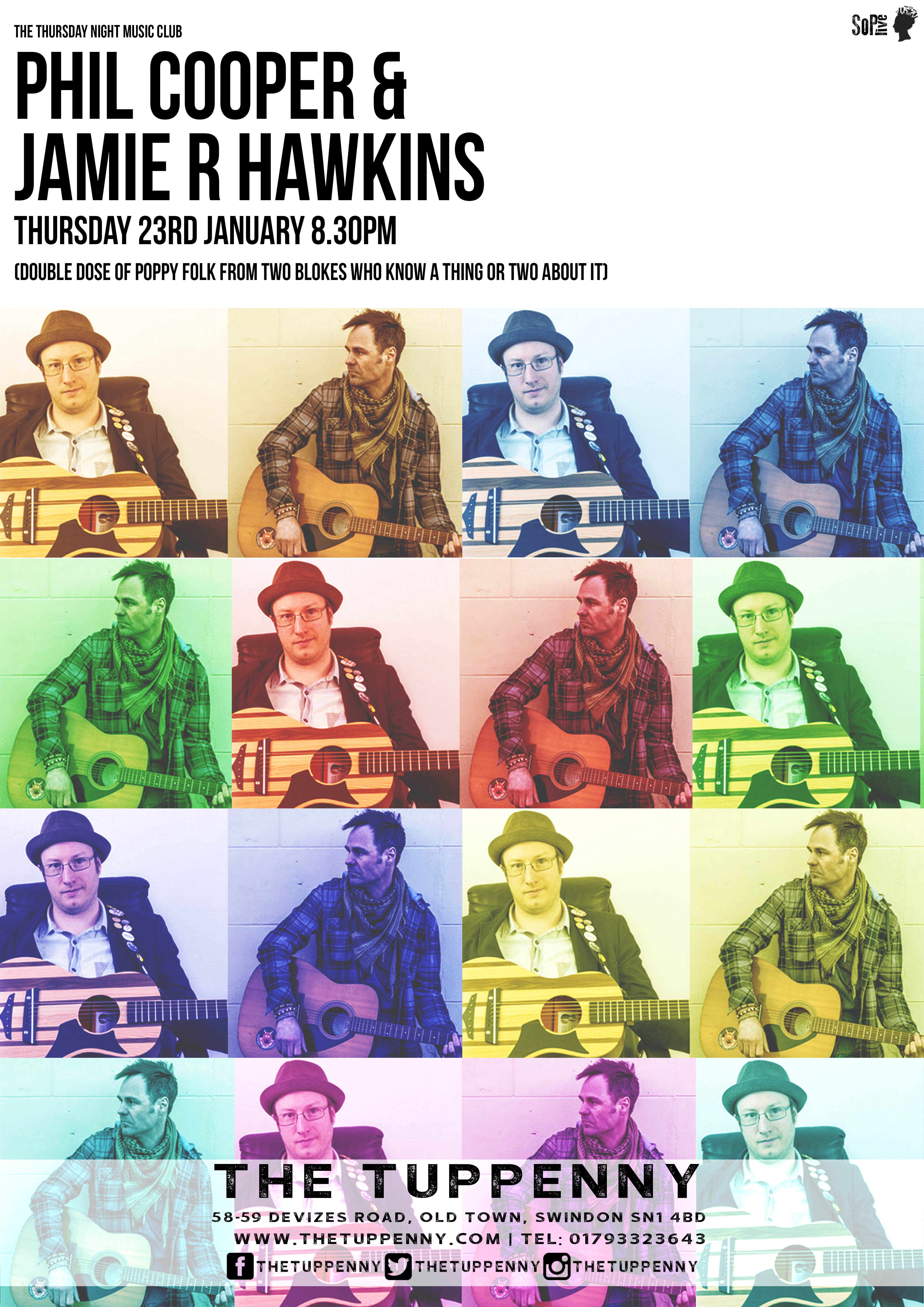 Live Music Session #67 – Phil Cooper & Jamie R Hawkins – The Tuppenny